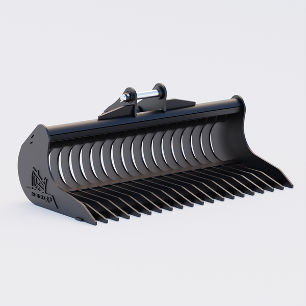 Yanmar SV40 Rake Riddle Bucket 48" / 1200mm – Rhinox Group US
