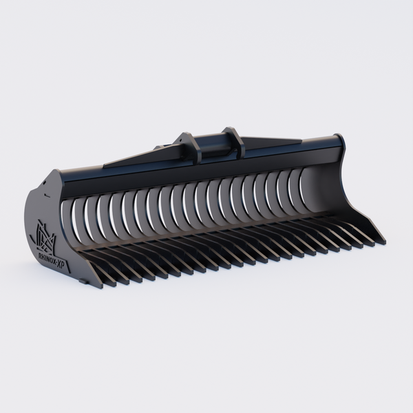Bobcat E60 X-CHANGE Rake Riddle Bucket 60" / 1500mm – Rhinox Group US